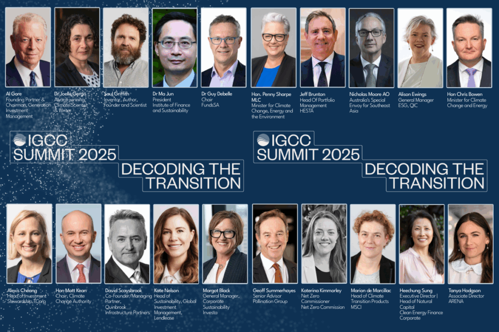 As Climate Risks Escalate, IGCC Summit 2025 Puts the Asia Pacific ...